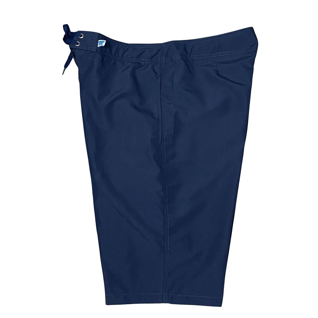 Solid Navy Clamdiggers. Select a Custom Inseam (14" to 19")