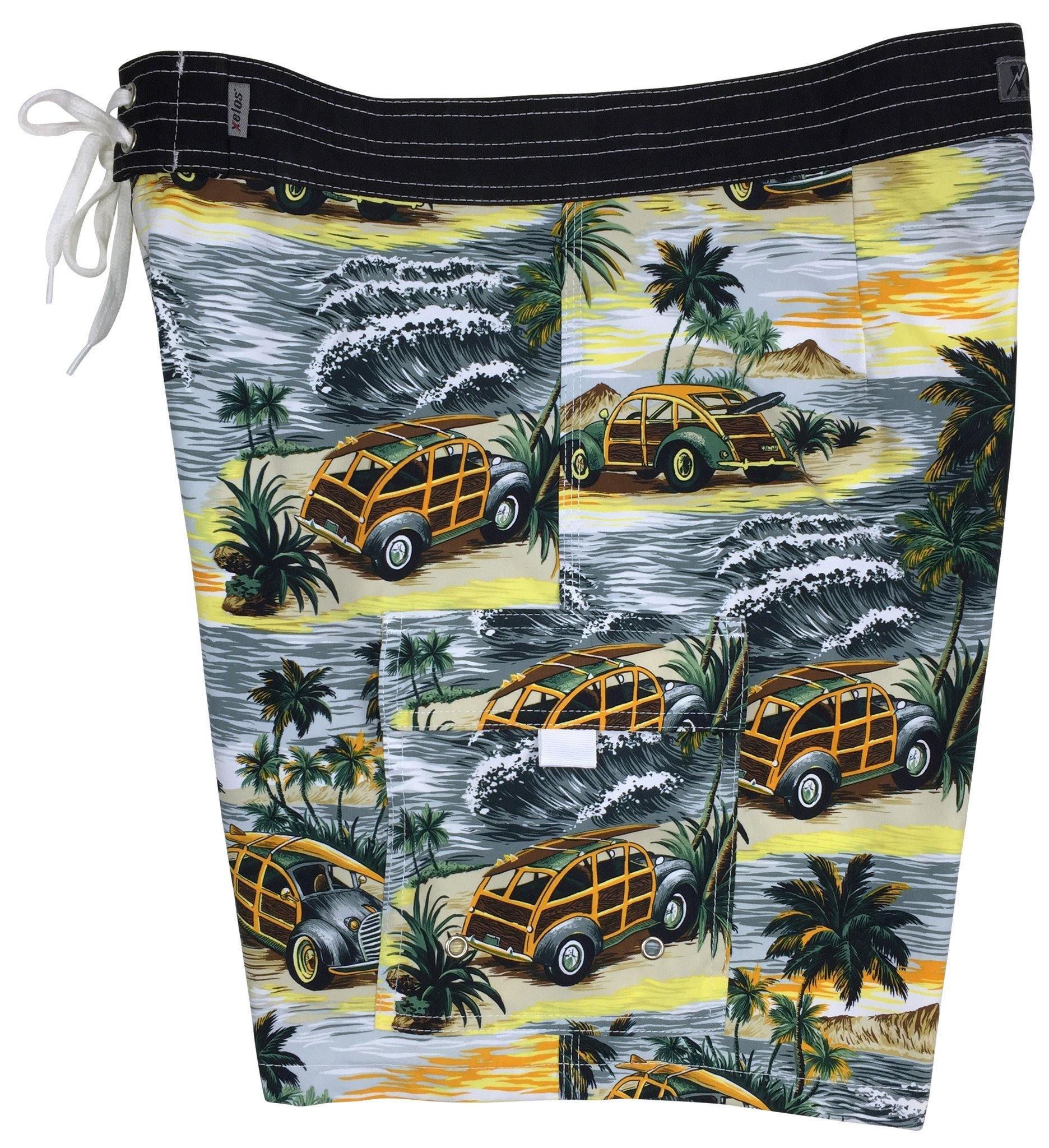 California USA Made Swim Board Shorts 5 Inseam and 17 Outseam with ...