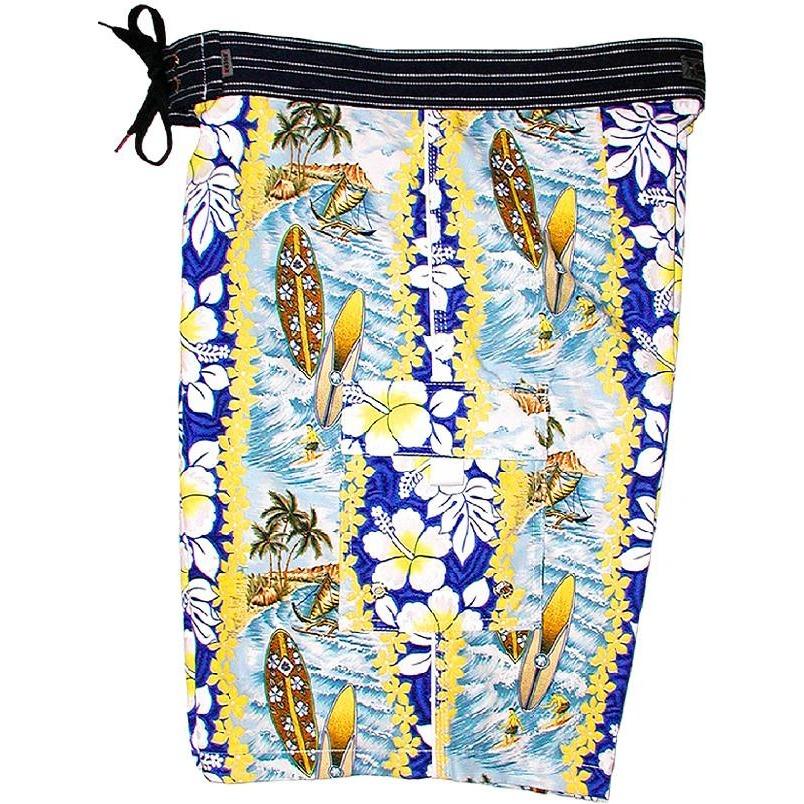 Mens Custom Board Shorts Hand Crafted in California USA by Xelos Brand
