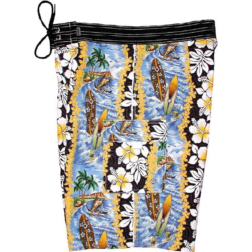 Mens Custom Board Shorts Hand Crafted in California USA by Xelos Brand